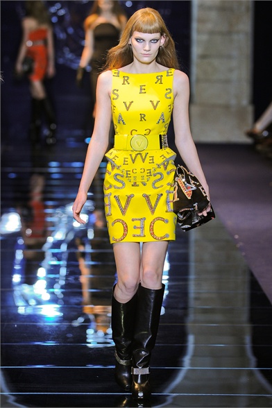 Modas y Modelos: Versace Vestidos de Moda Otoño Invierno 2012 2013 - Milán