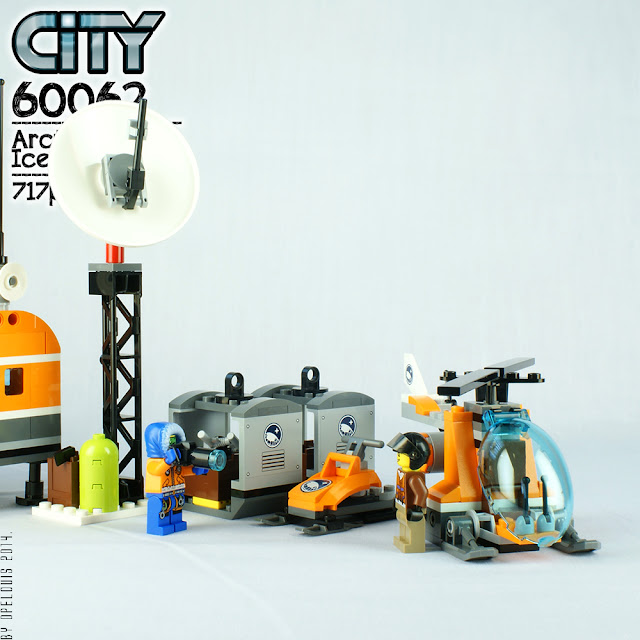 Opelouis's Toys Collection: LEGO City 60062 Arctic Icebreaker.