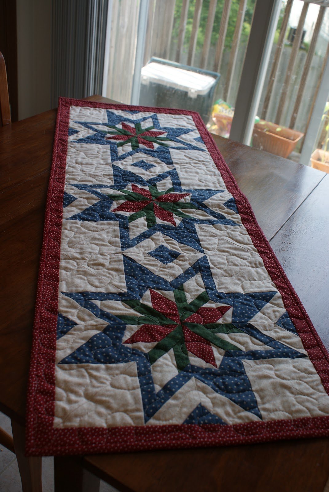 I Hold All The Cards: Paper Pieced Table Runner