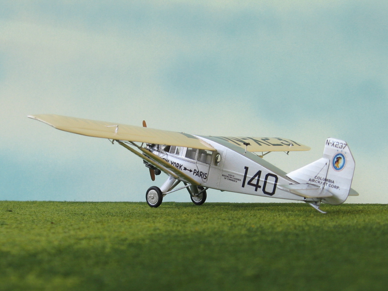 Wings of Intent: Wright Bellanca WB-2 Columbia New York - Paris completed