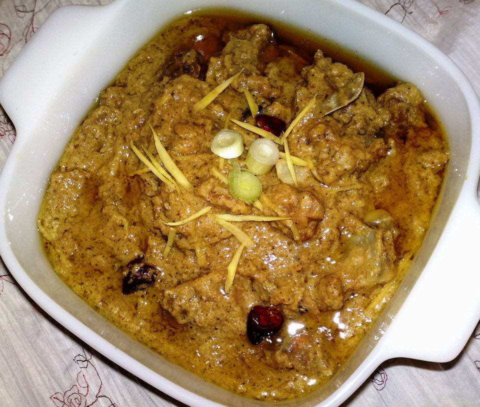 Pakistani Kitchen: White Mutton Korma