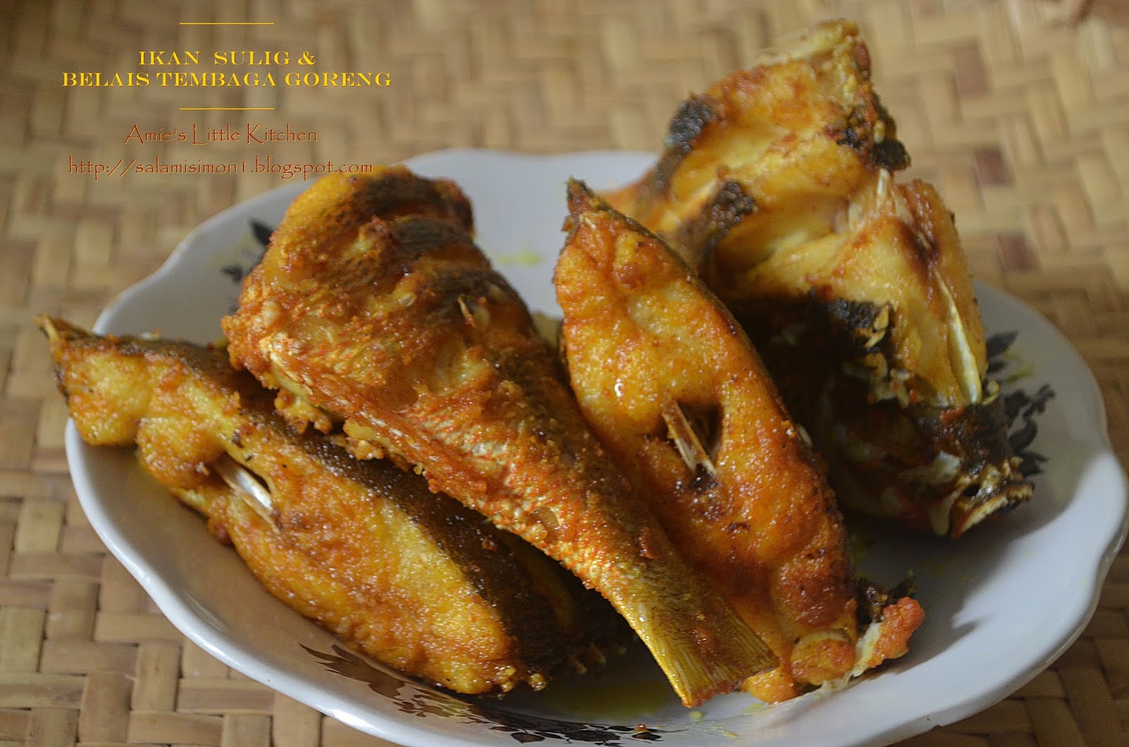 Peria Masak Kari, Sambal Mangga, Ikan Sulig & Belais Tembaga Goreng ...