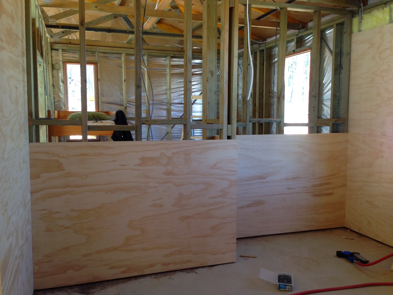 The Taj Garage: Interior lining