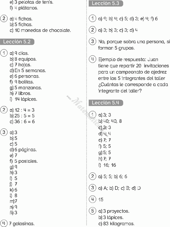 LA DIVISION EJEMPLOS RESUELTOS DE MATEMATICA 3–TERCERO BASICO PDF