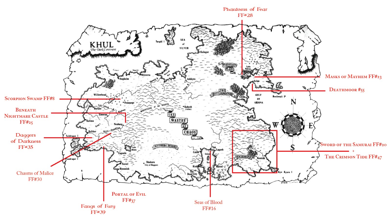What Would Conan Do?: Marked Maps of Titan