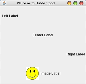 How to add label to a Swing frame in Java ? | Learn Java by Examples