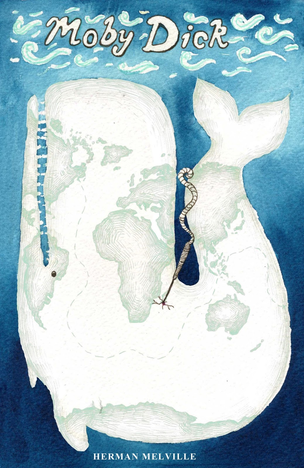 DRAGON: The 100 best novels / No 17 / Moby-Dick by Herman Melville (1851)