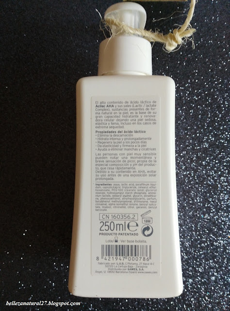 My Beauty Colors: LECHE HIDRATANTE "ACILAC AHA" DE SAWES, UN GRATO ...