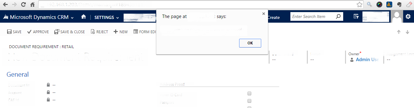 Get Form Name of an Entity using JavaScript in MS CRM 2011 , MS CRM ...