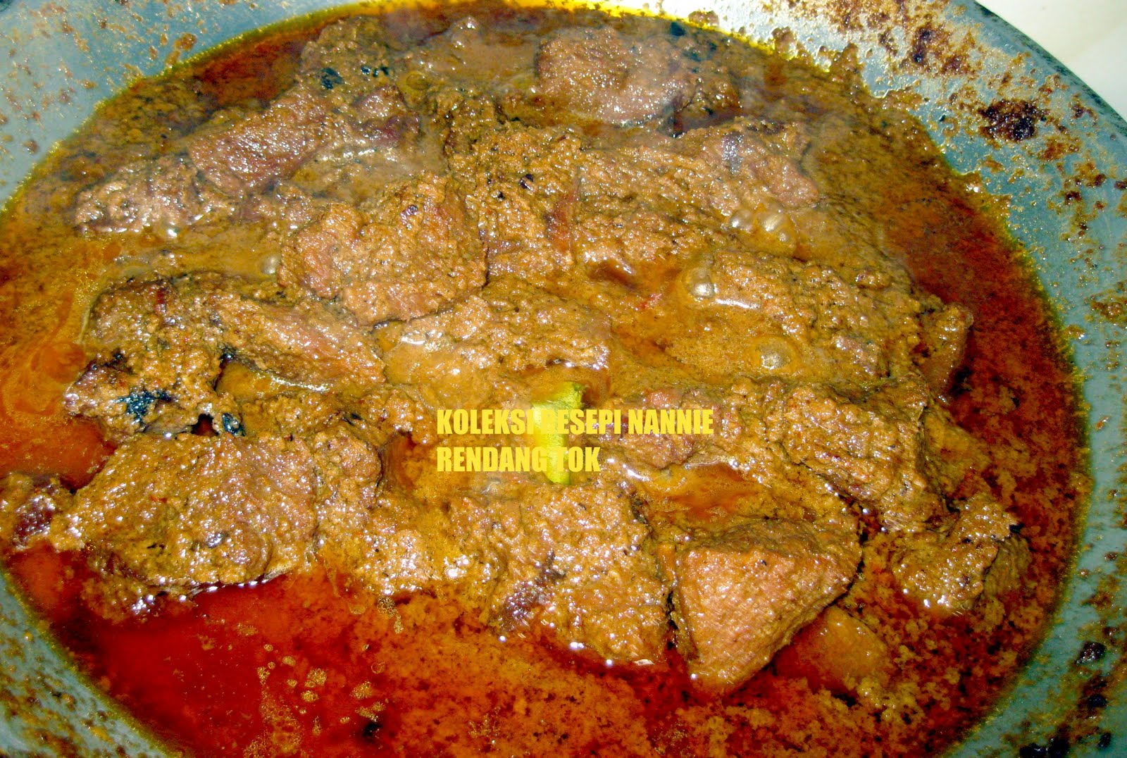 RESEPI NENNIE KHUZAIFAH: RENDANG TOK