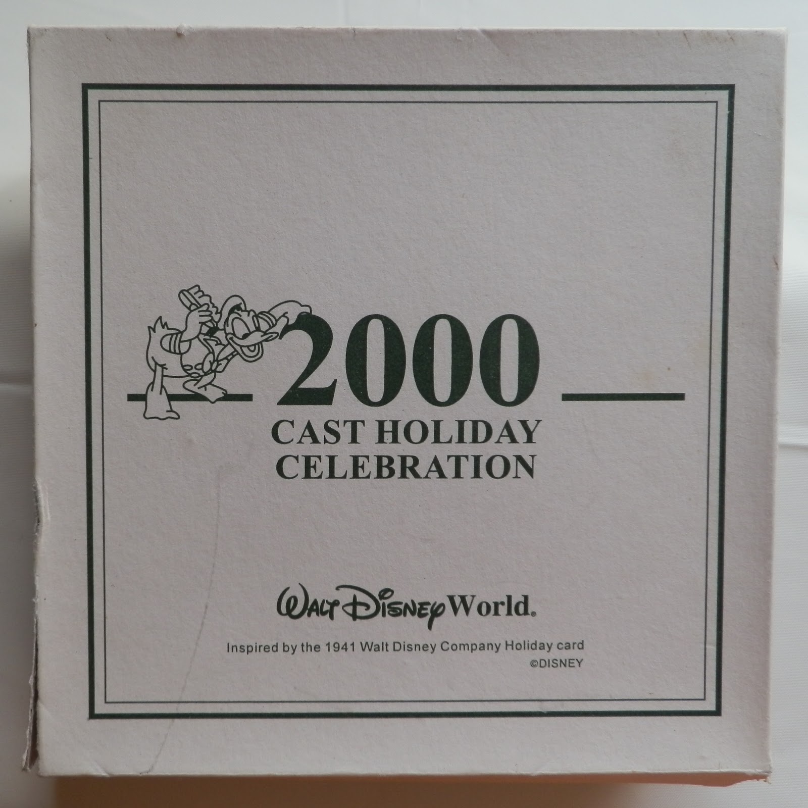 Disney Vacation Kingdom: 2000 Cast Holiday Celebration Pin Set