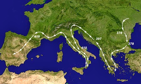 Ghulf Genes: Iberia Absorbs the Visigoths