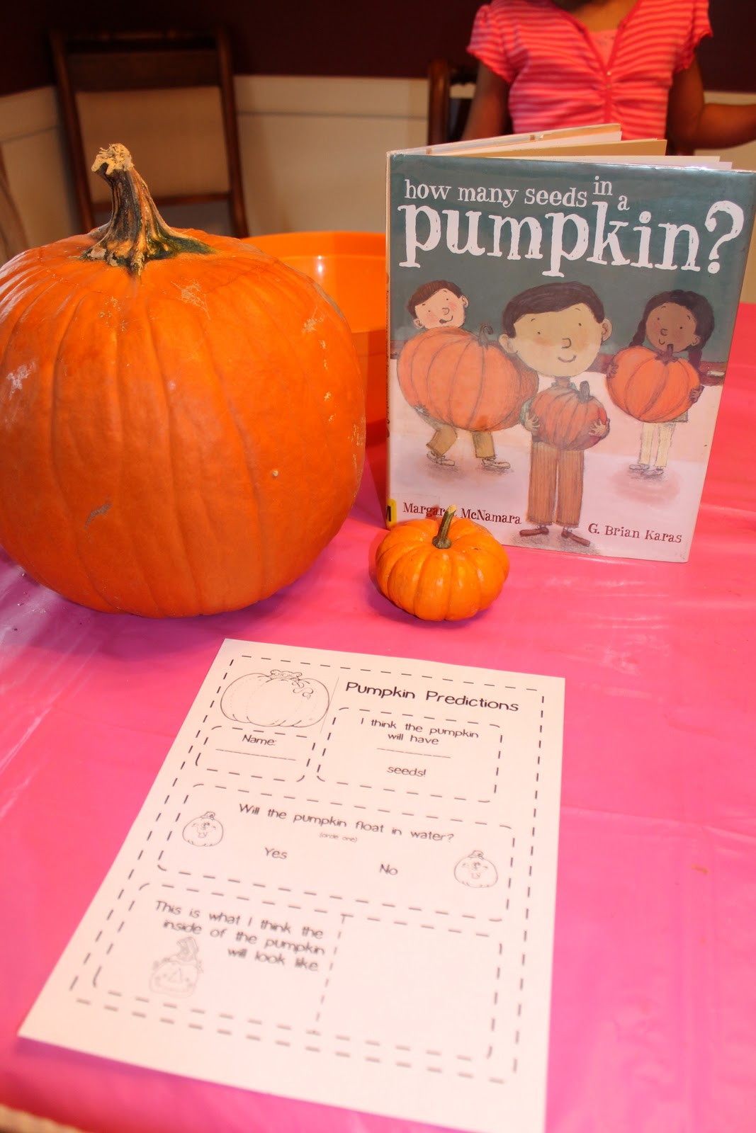 3G=Growing Godly Girlz: Our Pumpkin Lessons!