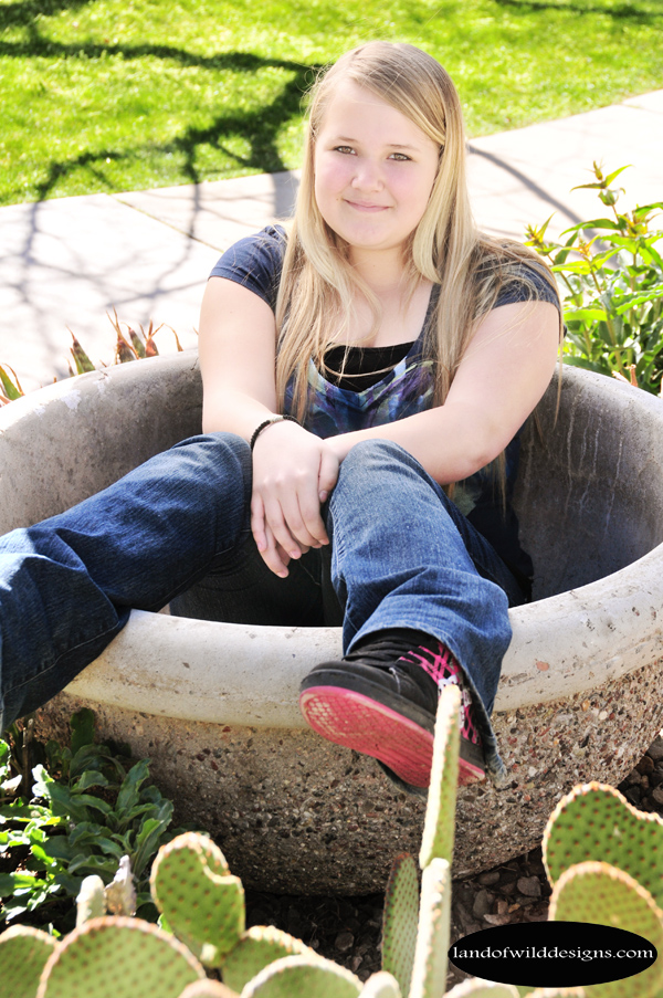 Land of Wild Designs Photography: Solana - 7th Grade Portraits