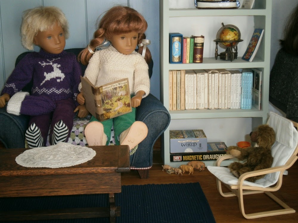 Sasha Village: FOUR BEARS ...ONE CHAIR.....