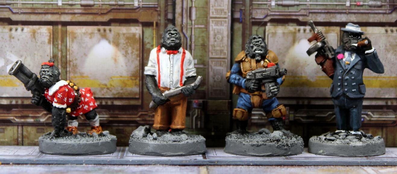 Vampifan's World of the Undead: JDMG MC1 Perps - Ape Gang Gorillas and ...