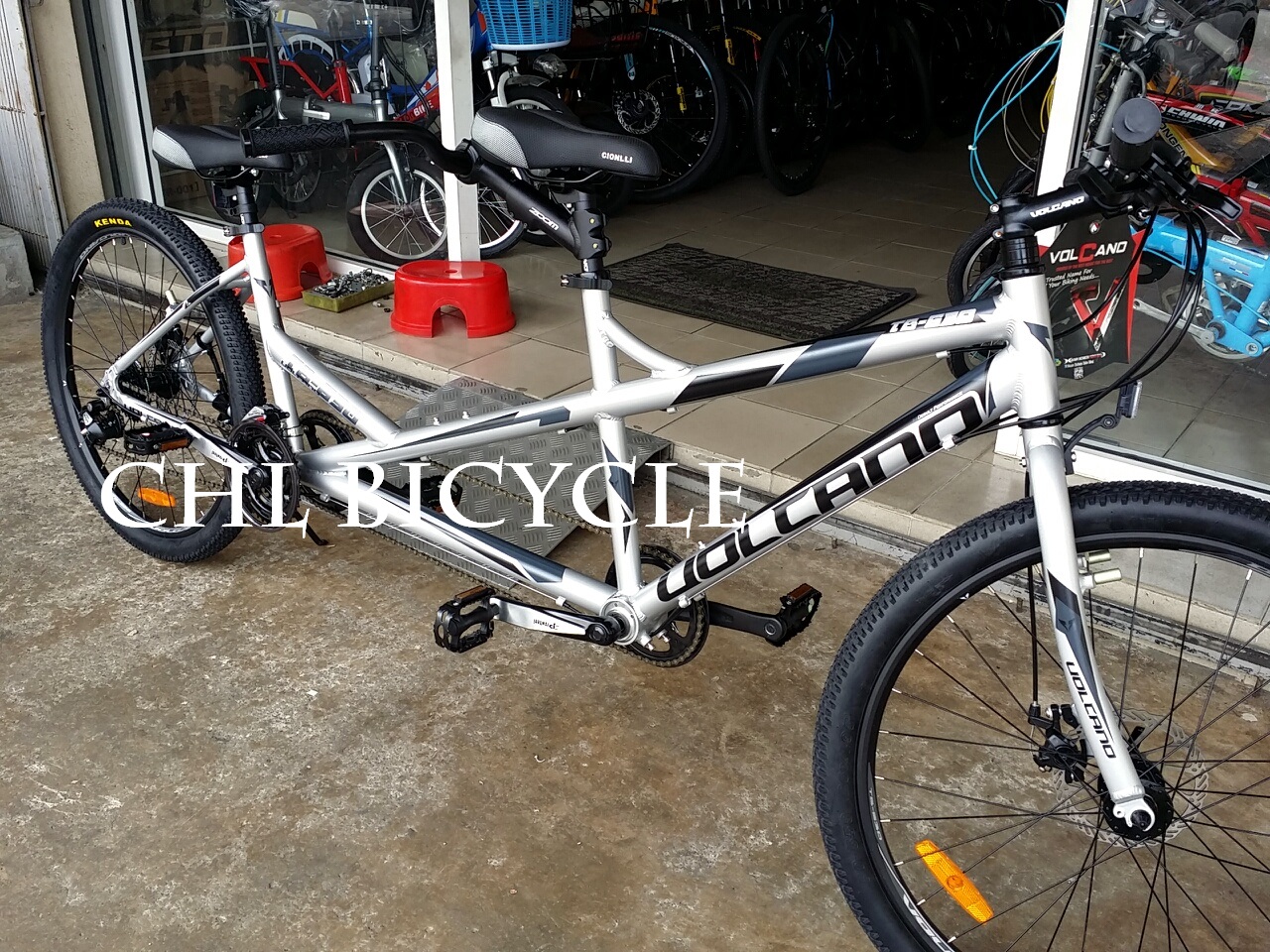 CHOO HO LEONG (CHL) Bicycle: 26" Volcano Alloy Tandem Bike