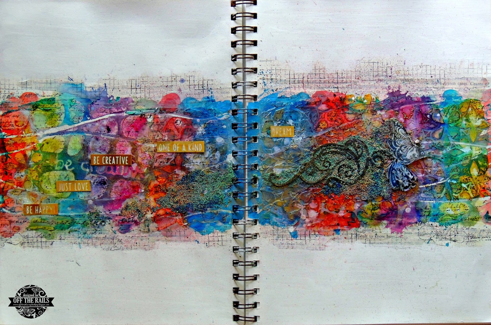Art Journal Page Backgrounds