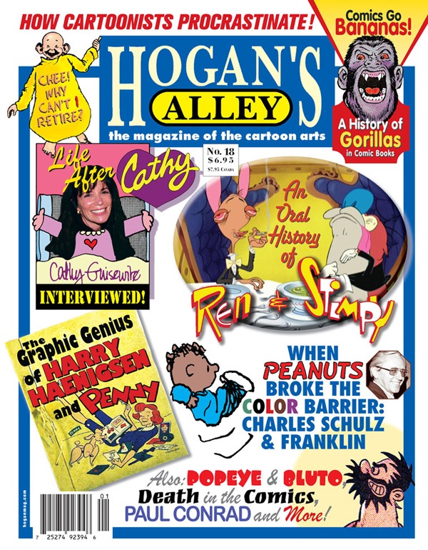 DAVID WASTING PAPER: Issue #18 of Hogan's Alley magazine out now!