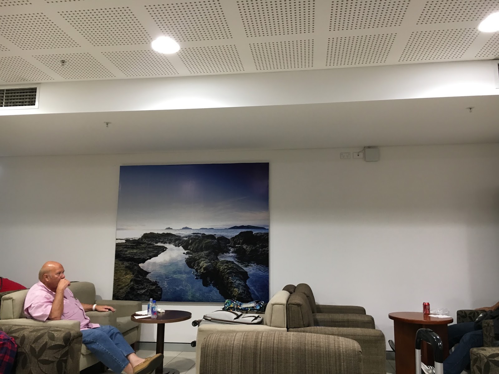 Fiji Airways Temporary Tabua Lounge, Nadi Airport - Fiji - Travel is my ...