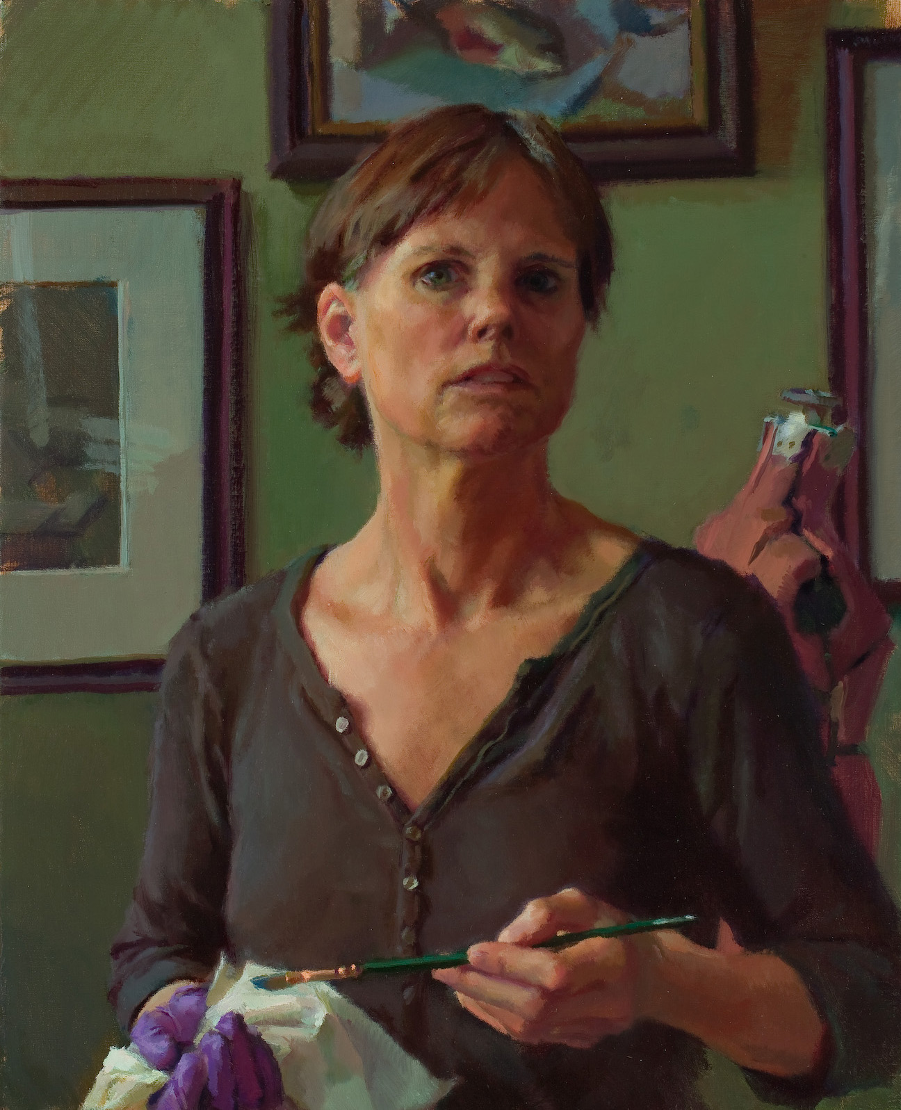 Women in the Act of Painting: Lea