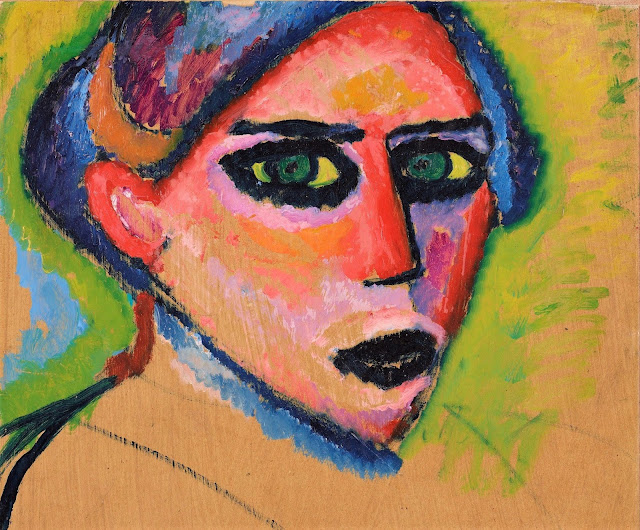 Expressionisme en devotie: Alexej von Jawlensky in het Gemeentemuseum ...