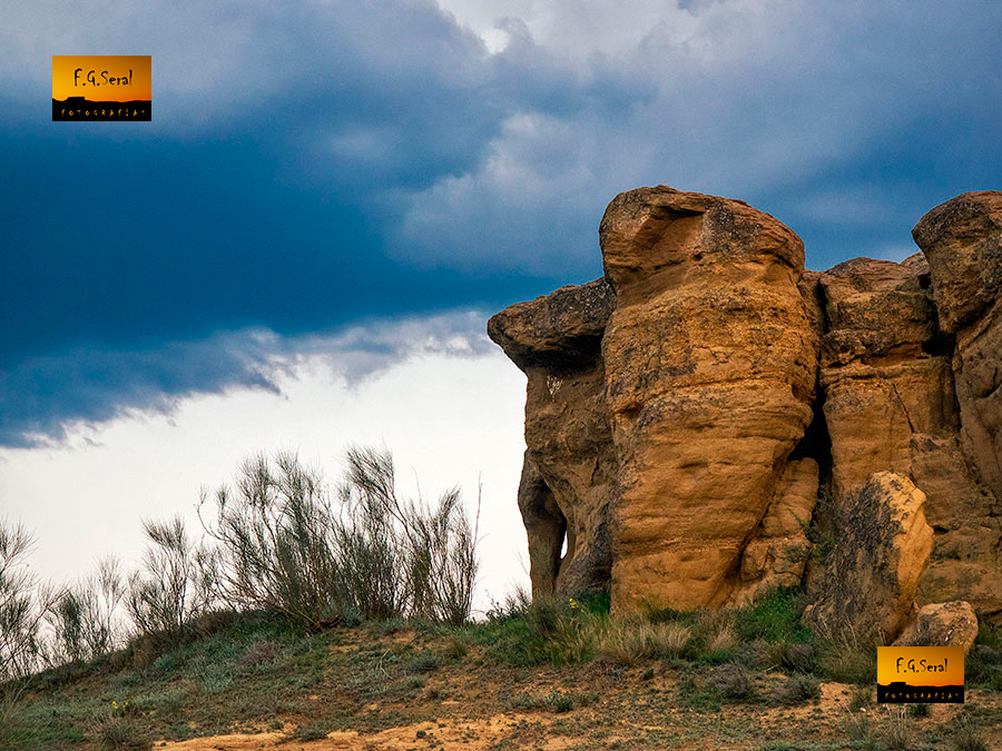 -PAISAJES DE LOS MONEGROS - Fotografias-Fernando Gonzalez Seral: Piedra ...