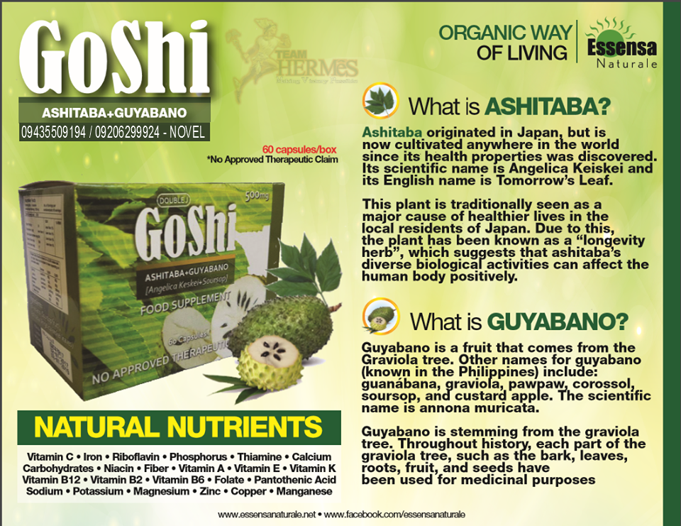 Buah Merah Mix Sisters: GOSHI ASHITABA + GUYABANO