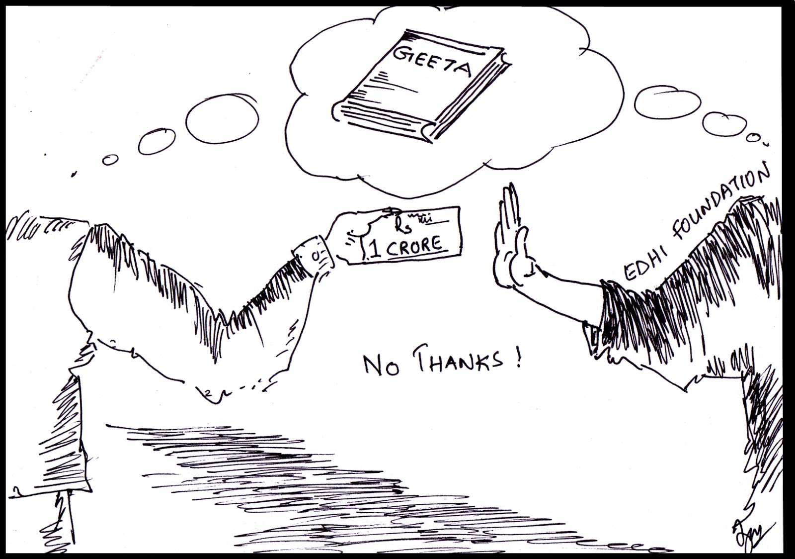 SERENDIPITOUS VOYAGES GEETA RETURNS HOME CARTOON serendipitous-voyages-geeta-returns-home-cartoon