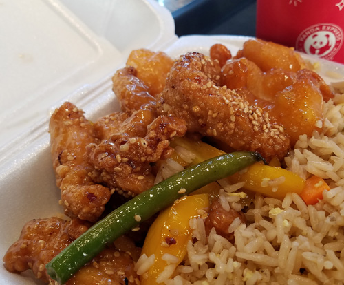 Richard Reviews Everything : Panda Express Honey Sesame Chicken Breast