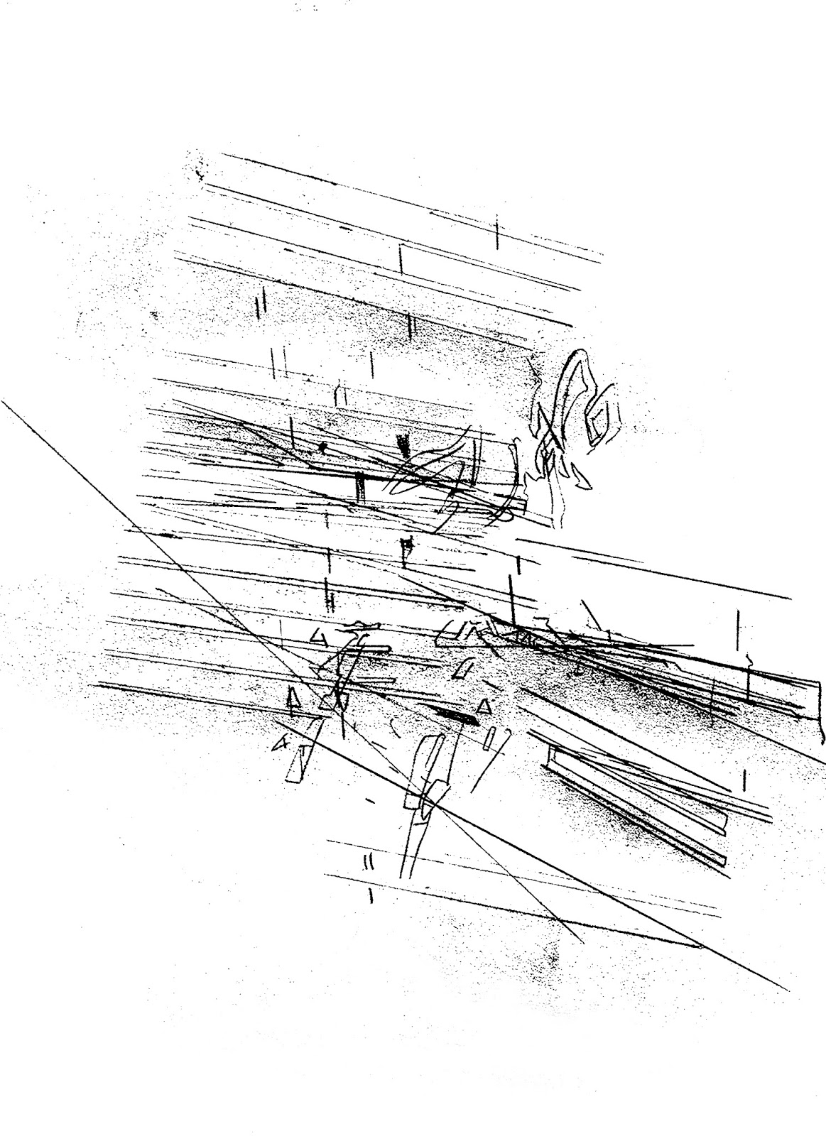 Livi Mills: Printmaker: Movement Drawing