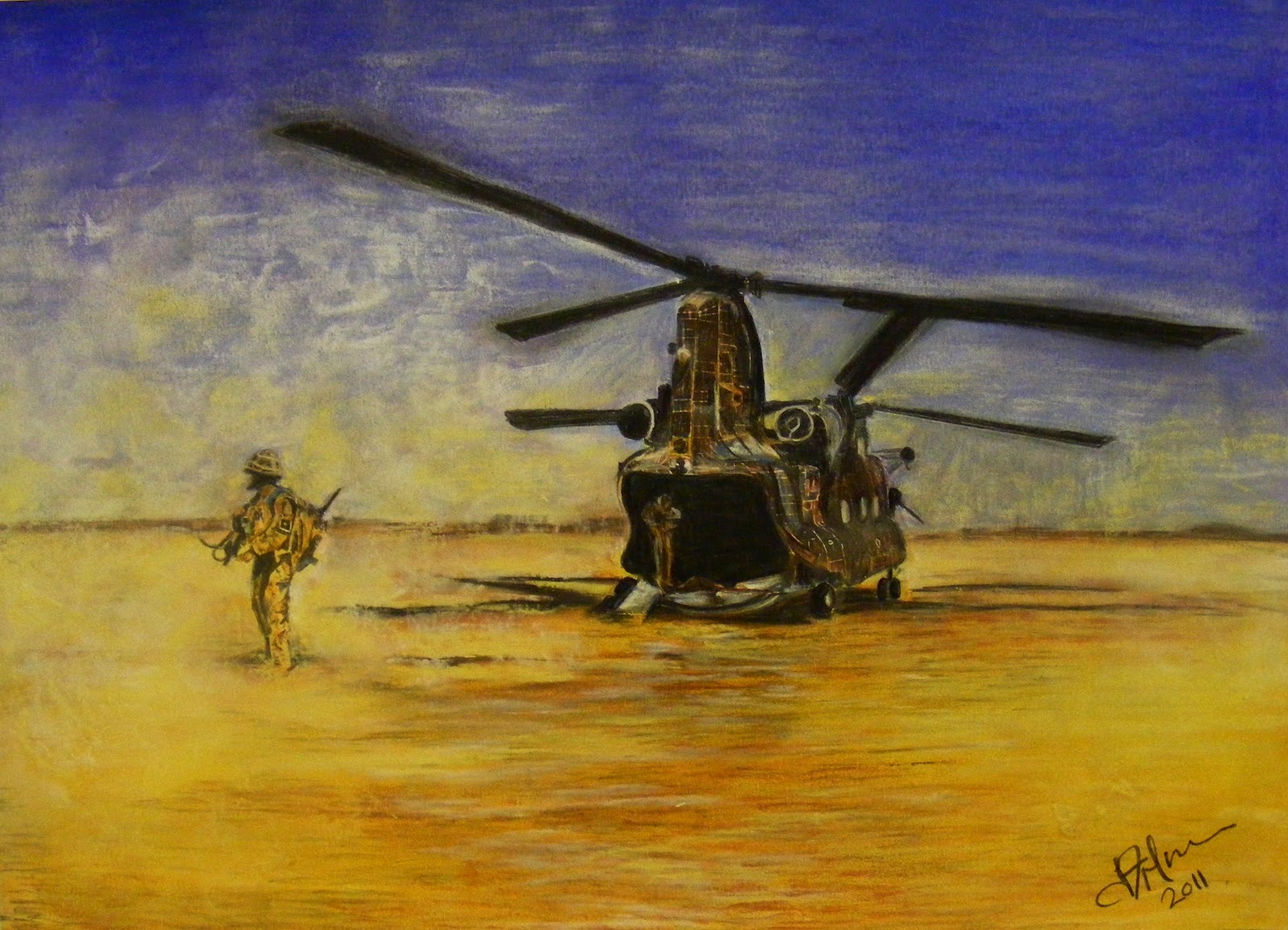 Bandit Art: Military Art by Julie Ann Maddison