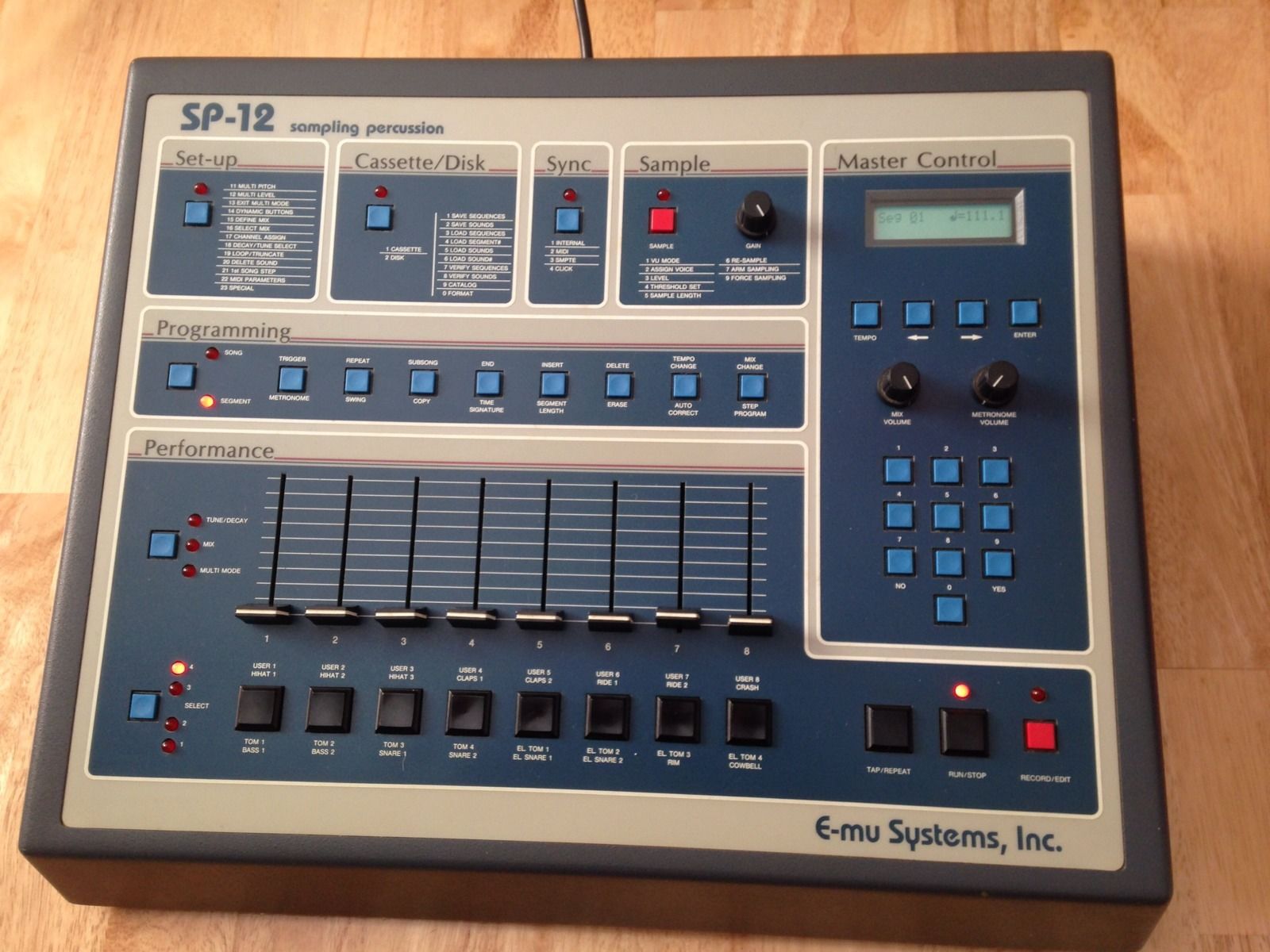 MATRIXSYNTH: E-mu SP12 Turbo 12 Bit Sampler