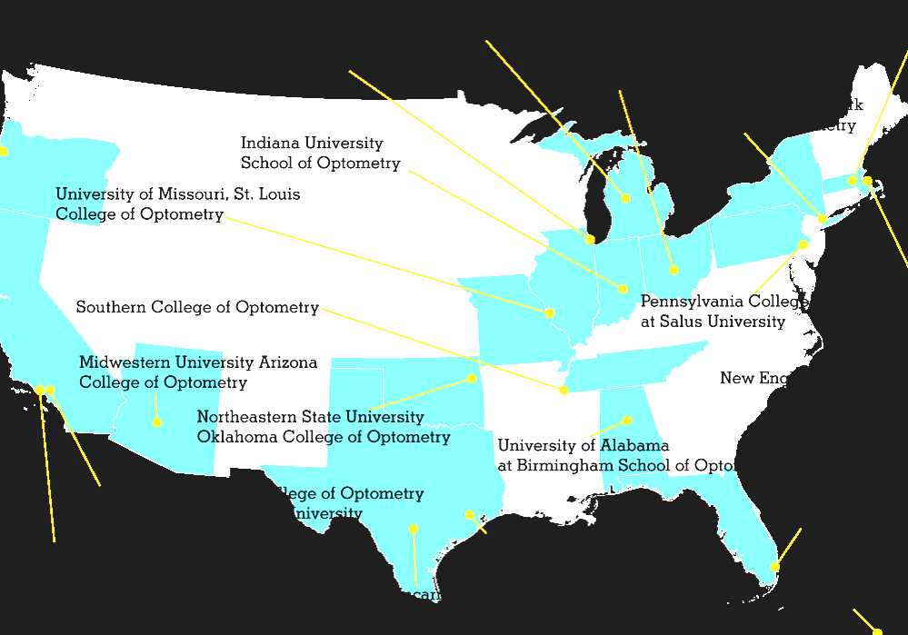 List Of Optometry Schools - School Of Optometry