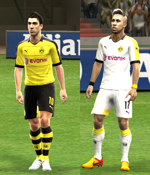 PES PASION: PES 2013 Borussia Dortmund Home/Away 15-16 Kit 2015-16 by ...