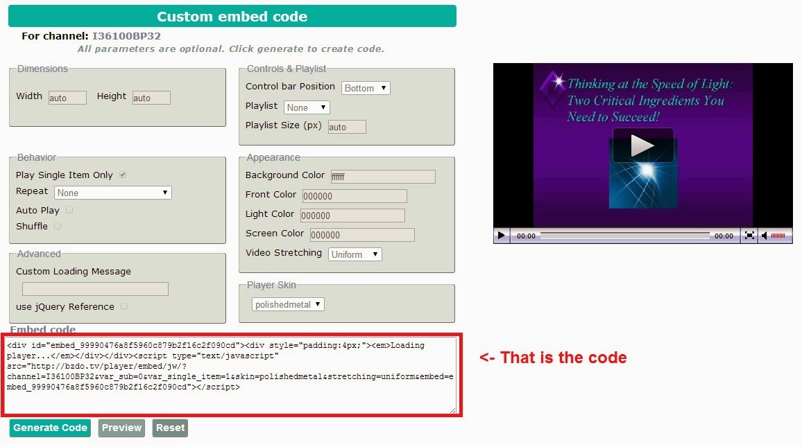 Bizideo.tv's Blog: 4 Ways to Put Video on Your Site or Blog