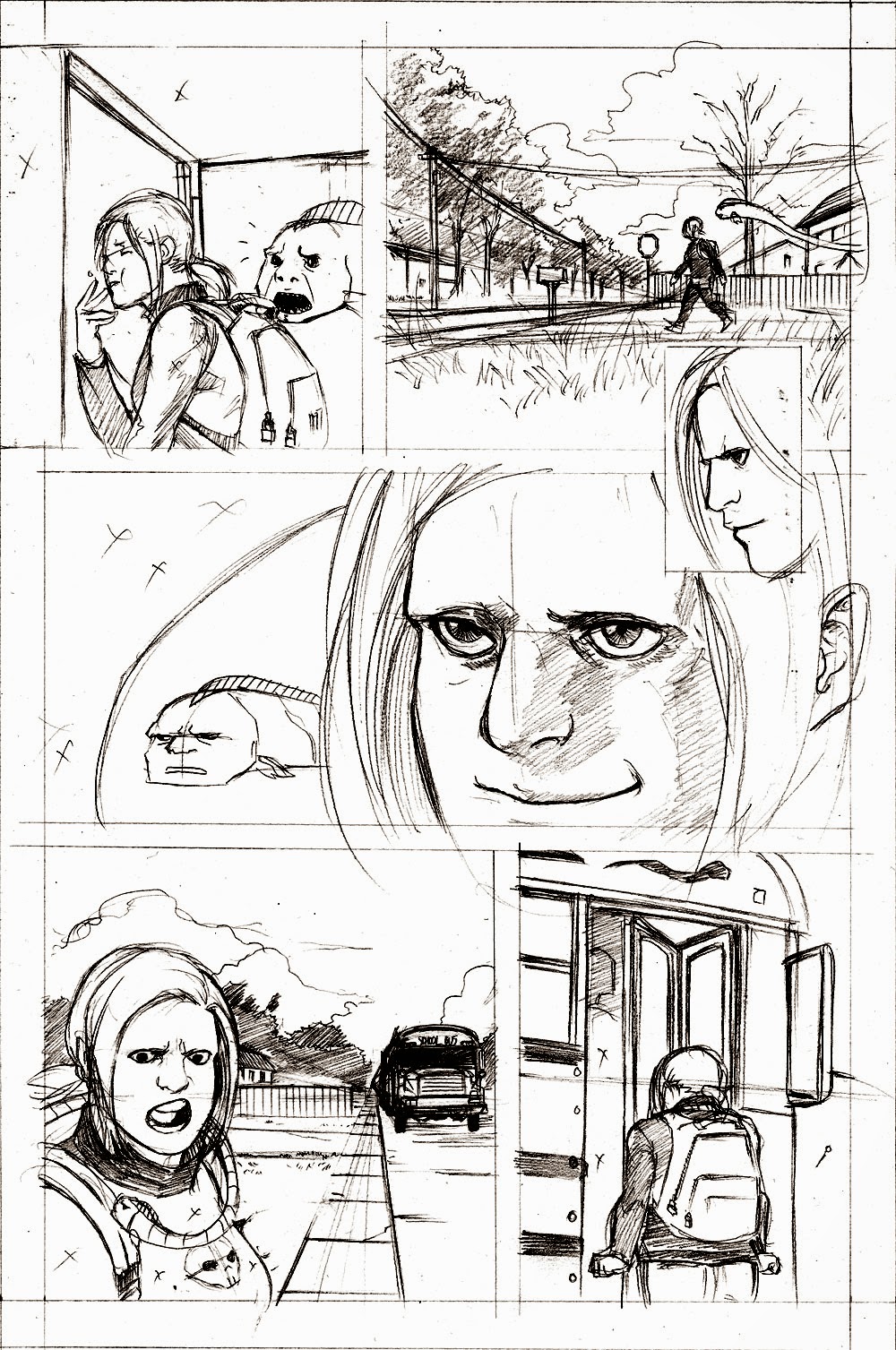 The Comic Art of Jorge Santiago Jr.: Curse of the Eel, chapter 2 ...