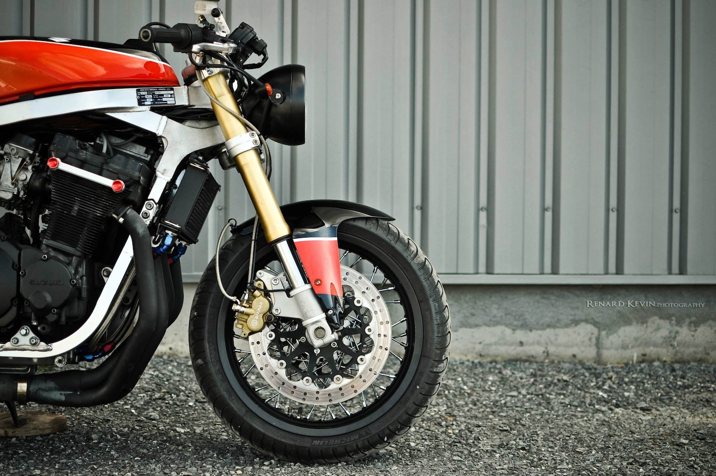 Gixxer Cafe Racer by FCR - Inazuma café racer