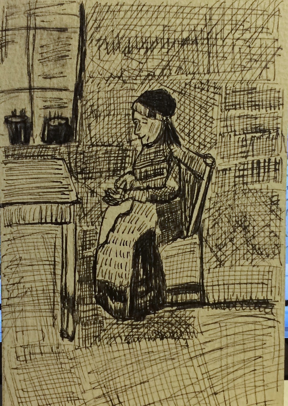 The Queen of Creativity: Following Van Gogh