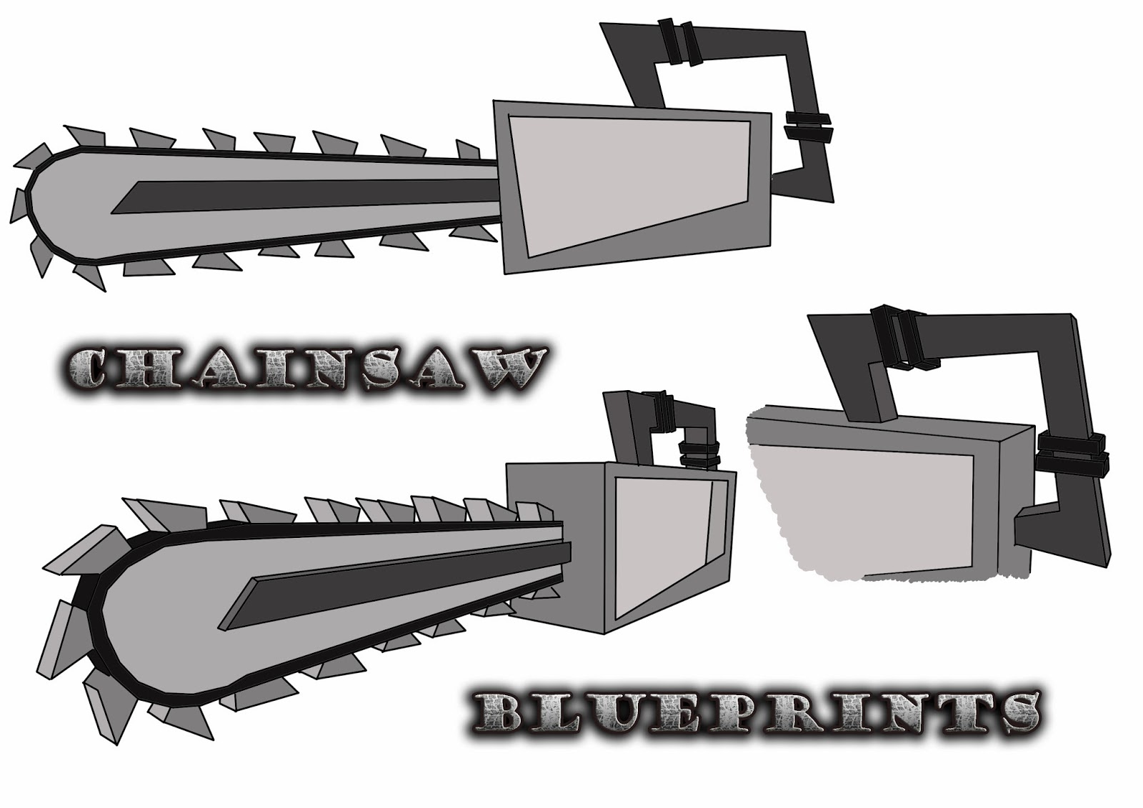 Alice Street - Year 3 - Showreel: Chainsaw modelling: