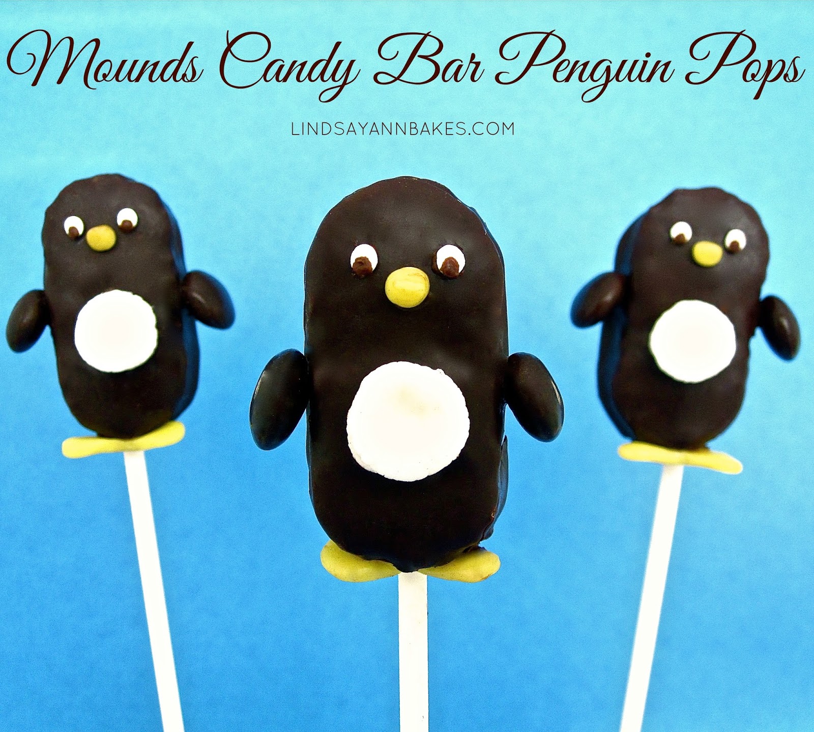 Mounds Candy Bar Penguin Pops - The Lindsay Ann