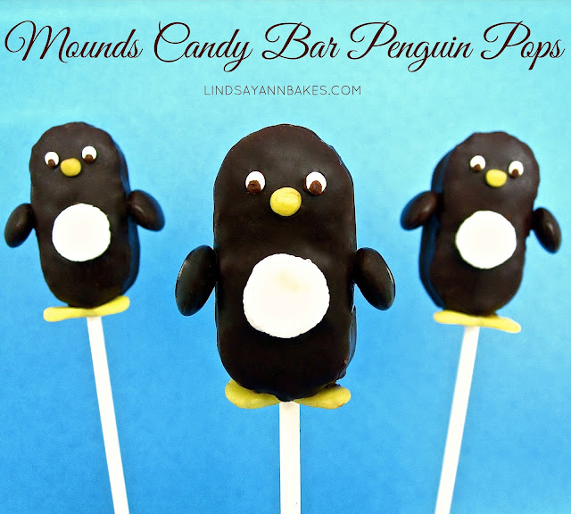 Mounds Candy Bar Penguin Pops - The Lindsay Ann