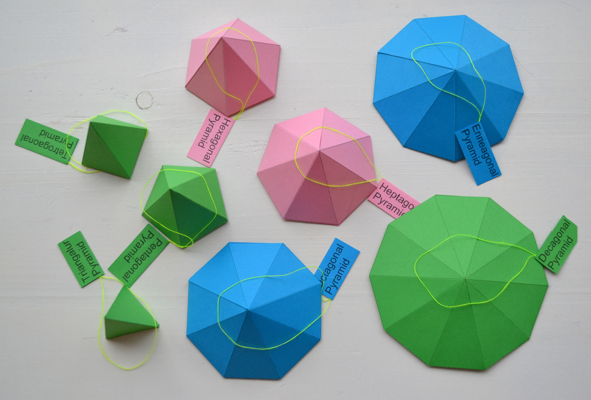 My secret stash of geometrics - Paper models of Polyhedra | World of ...