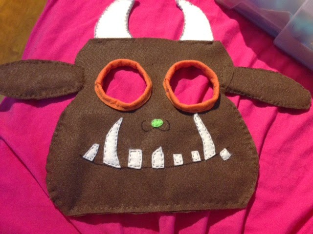 A Day In The Life of A SAHM: Gruffalo Mask