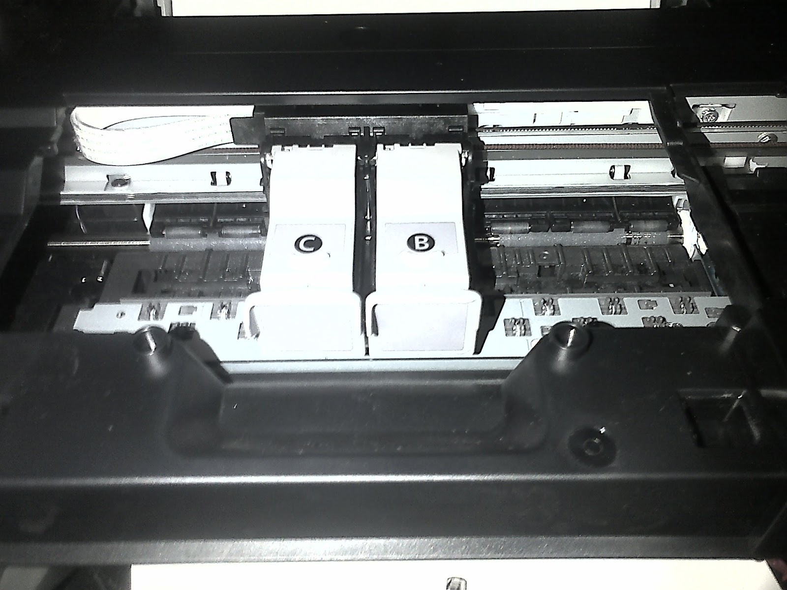 Albertus Dicky: cara mengisi tinta cartridge printer CANON MP 237 (black)