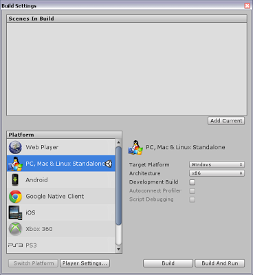 Programmer's Ranch: Unity3D: Scenes and Building
