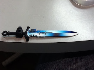 Hobby or Die: NMM Grey knight Nemesis Great Sword