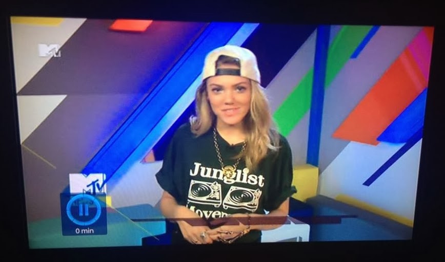 Aerosoul Limited: MTV Presenter Becca Dudley Rocking The J.M. Tee on ...