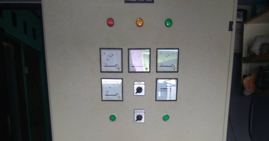 HARGA PANEL ATS-AMF 300 KVA - PANEL MAKER OTOMATIS GENSET / PANEL ATS ...