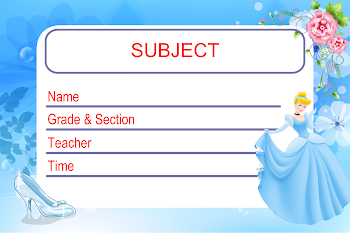 Editable Subject Label Spongebob Character - Printable PNG Frames ...